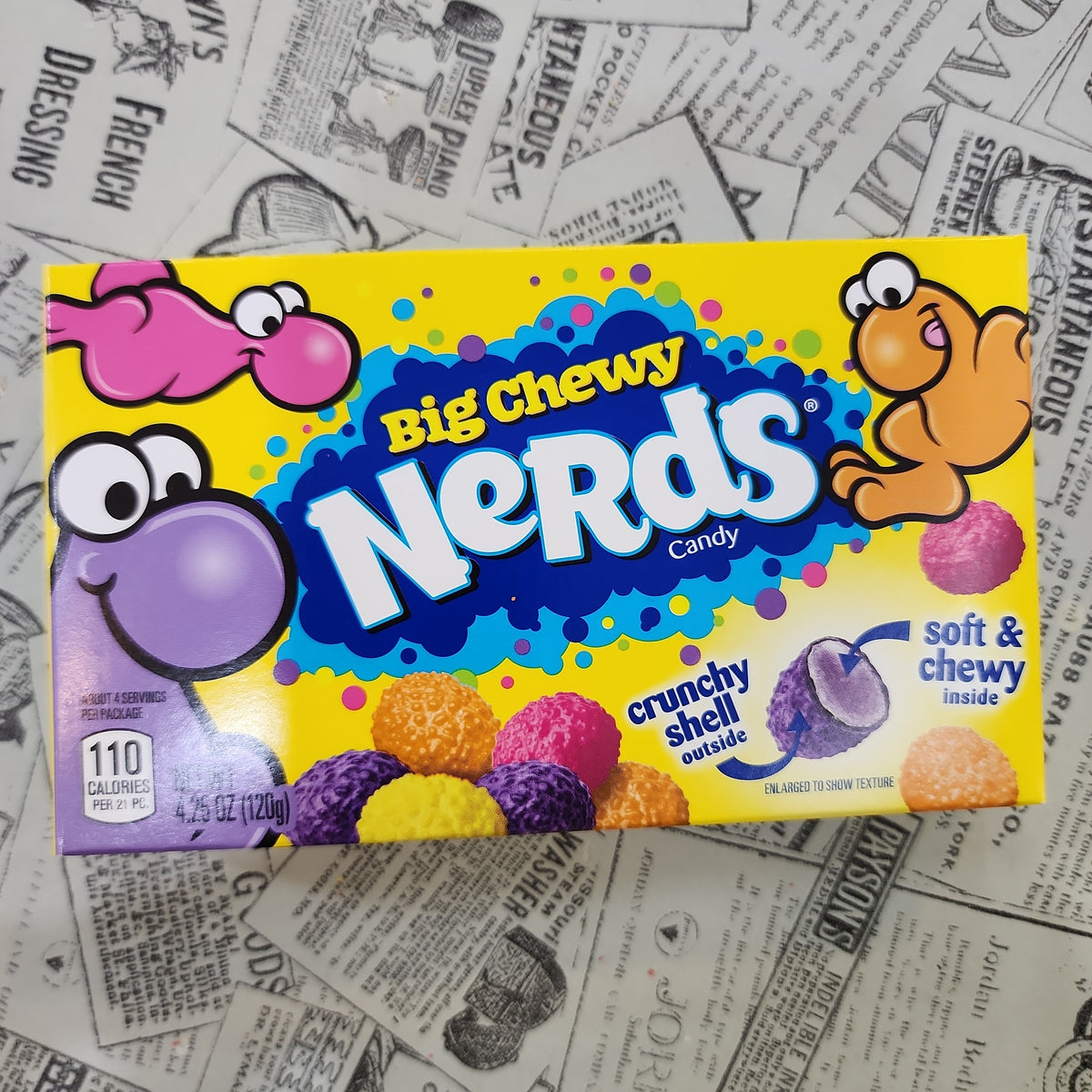 Nerds Candy Big Chewy 120g – We Love Snacking 是叻進口零食,生活百貨店