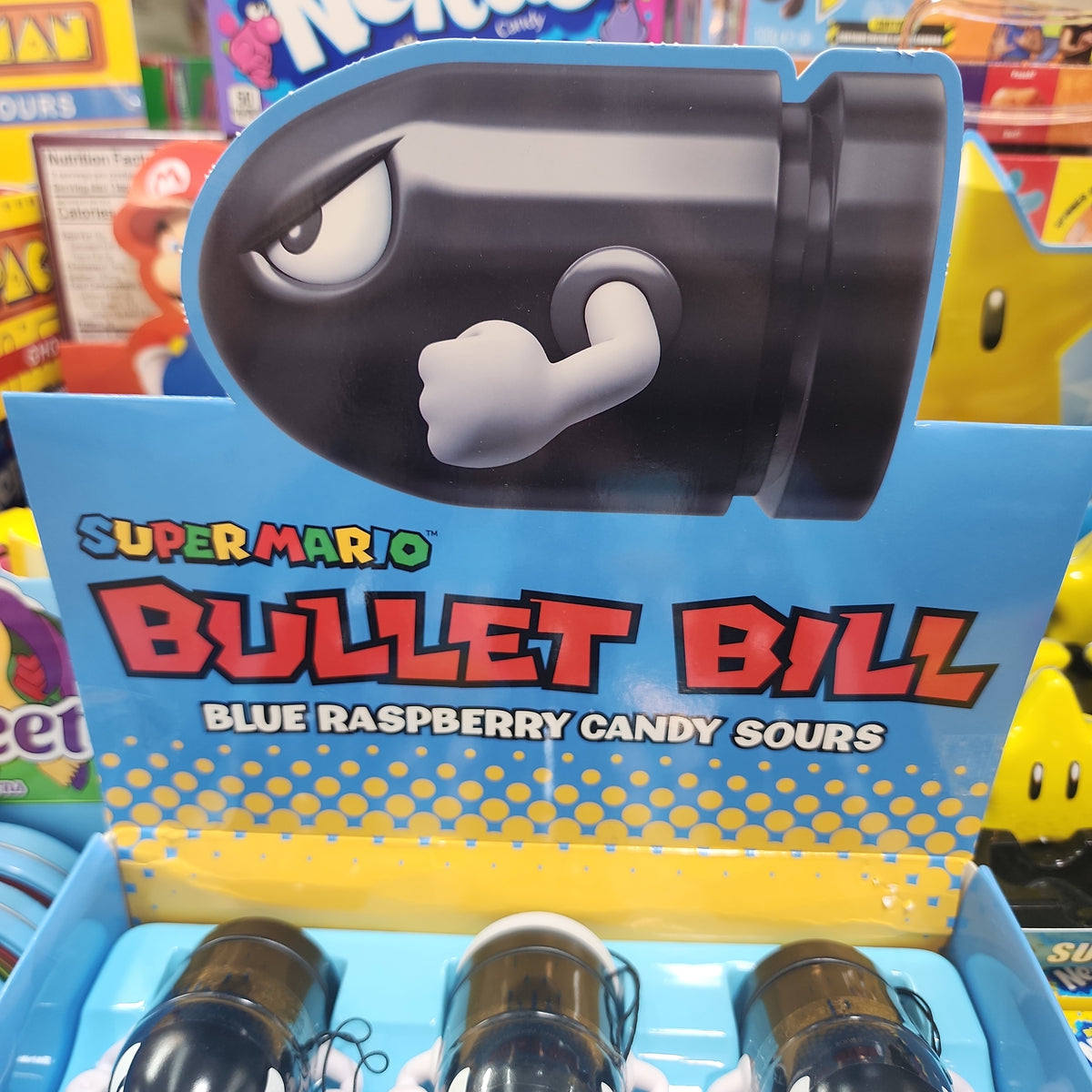 Super Mario Tin Candy - Bullet Bill – We Love Snacking 是叻進口零食,生活百貨店