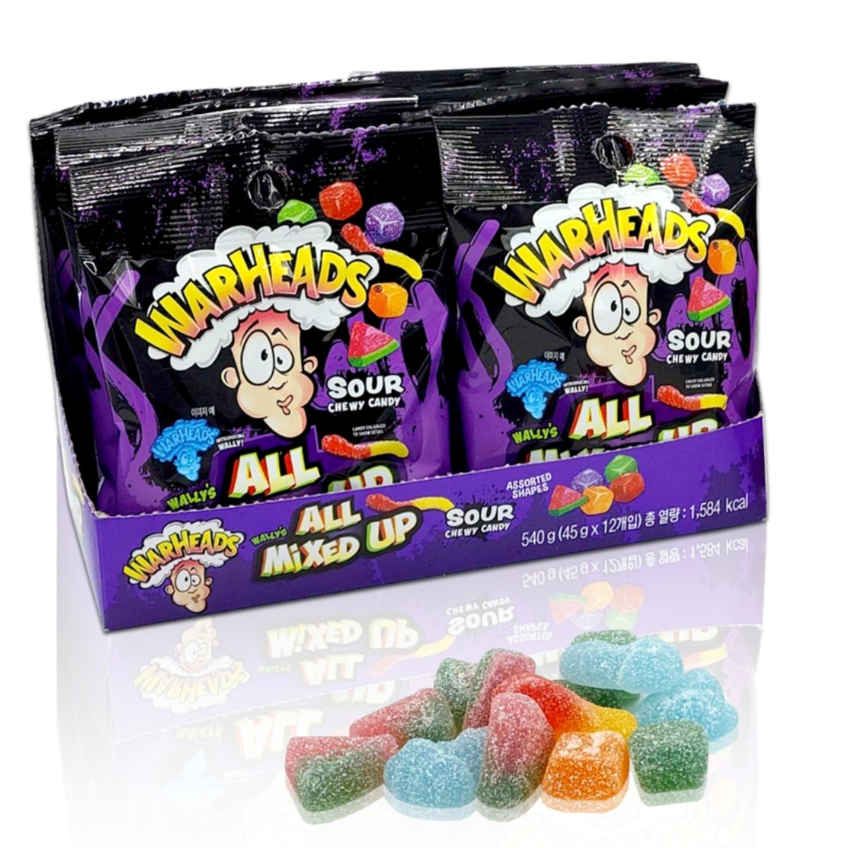 WarHeads Sour Chewy Candy All Mixed Up 45g – We Love Snacking 是叻進口零食,生活百貨店