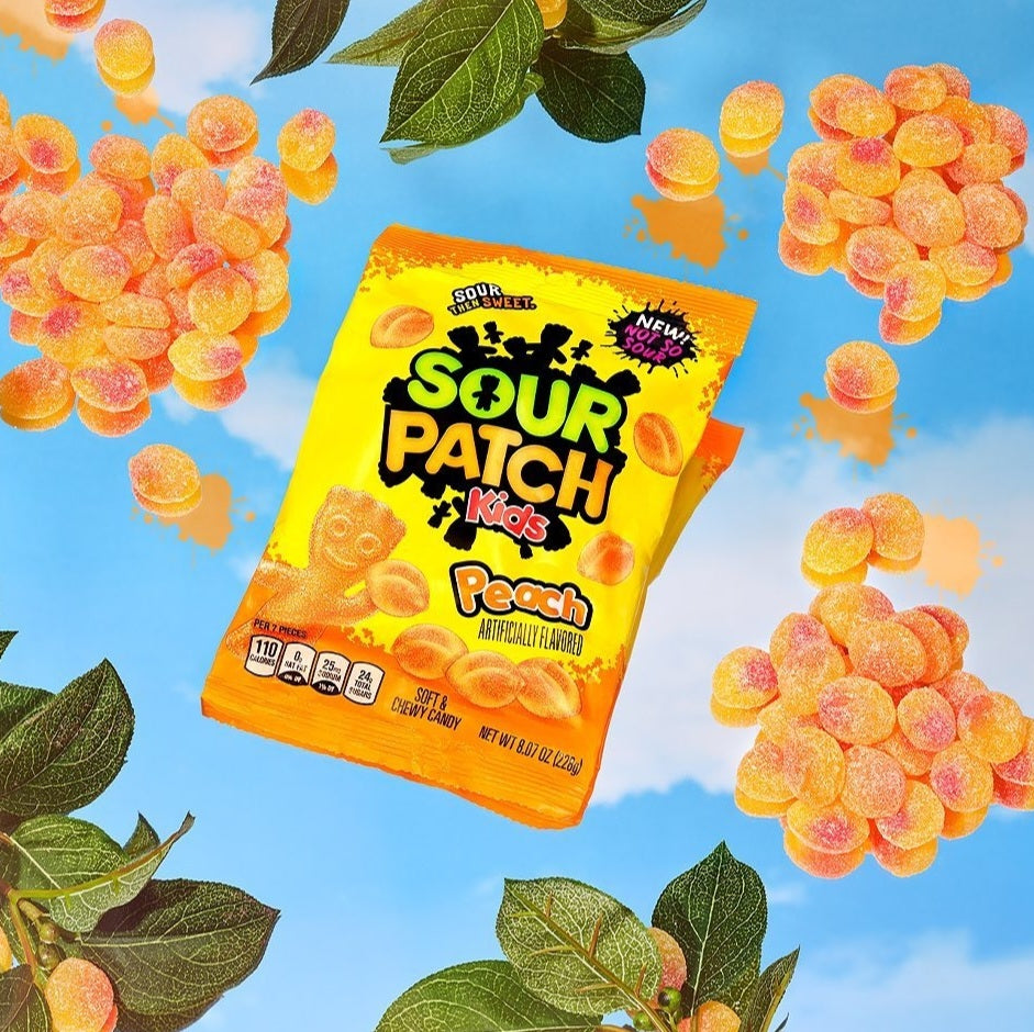 Sour Patch Kids 超酸桃味軟糖 101g – We Love Snacking 是叻進口零食,生活百貨店